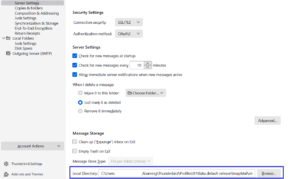 Locate Thunderbird Data File Location in Windows 11 and 10