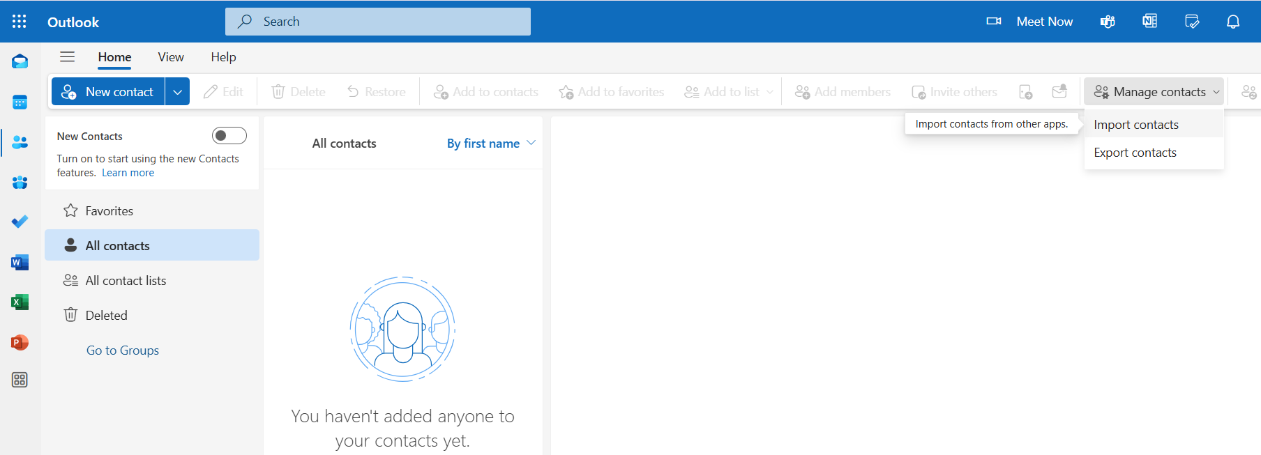 How to Import Google Contacts to Outlook on Microsoft 365?